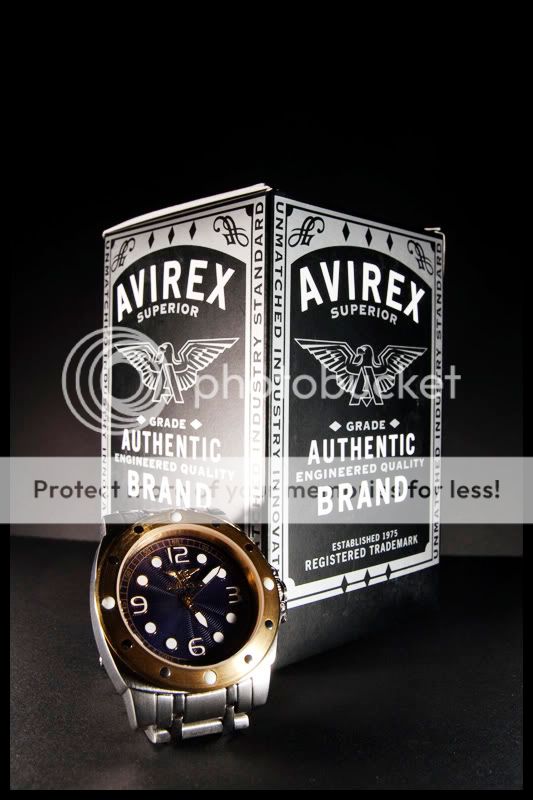 I've owned a lot of the shirts, but this is my first Avirex watch :D ...