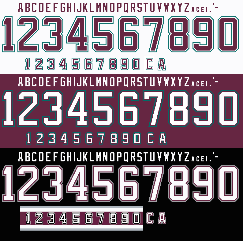 NHL Numbers by Ryan H | Photobucket