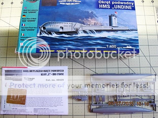 1/400 Mirage HMS Undine - Work in Progress - Maritime - Britmodeller.com