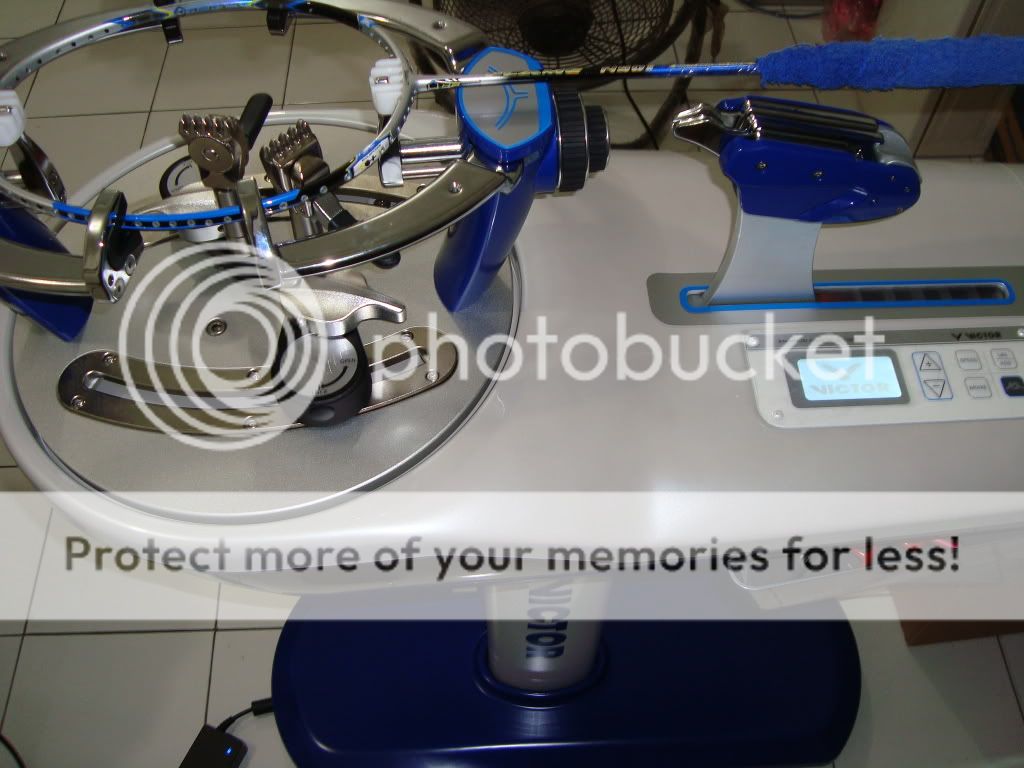 My New Stringing Machine Victor C-7032 | BadmintonCentral